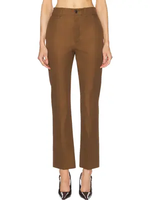 Saint Laurent Bootcut Pant - Ecorce