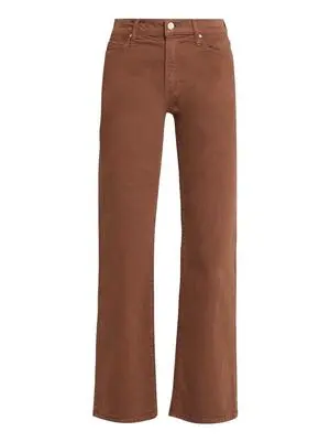 MOTHER MOTHER The Kick It Straight Leg Jeans Bison