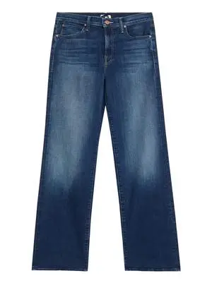 MOTHER MOTHER The Kick It Straight Leg Jeans Troublemaker