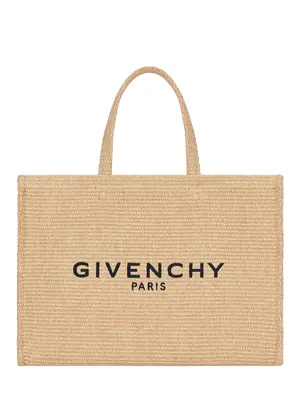 Givenchy Raffia G-tote - 101-natural