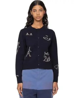 Sea Demi Cardigan - Black