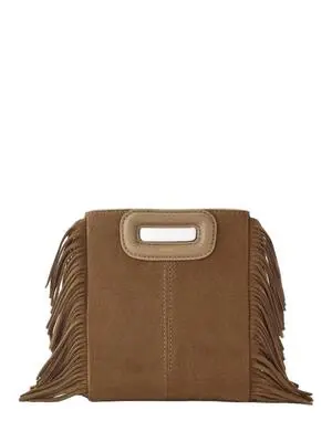 Maje M Mini Bag - Camel