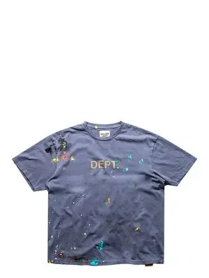 GALLERY DEPT. Logo Painted Tee - Blue