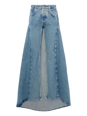 Jean Paul Gaultier X Shayne Oliver Straight Leg Jeans - Blue