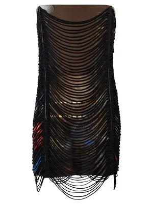 Jean Paul Gaultier X Shayne Oliver Printed Minidress - Multicoloured