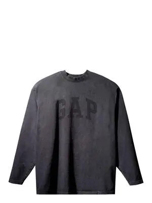 Yeezy Engineered Balenciaga Dove Long-sleeve Tee 'washed - Black