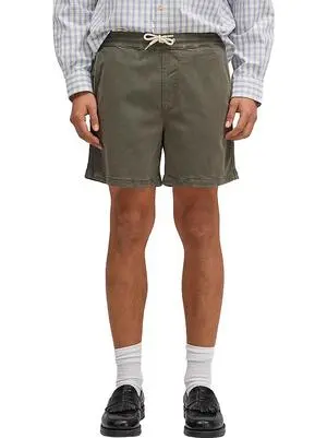 Nn07 Gregor 1154 Drawstring 6.3" Shorts - Deep Truffle
