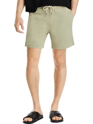 Nn07 Gregor 1154 Drawstring 6.3" Shorts Oil Green