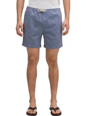 Nn07 Gregor 1154 Drawstring 6.3" Shorts Stone Blue