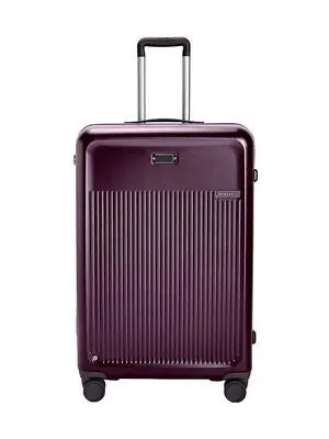 Briggs & Riley Sympatico Large Expandable Spinner Suitcase - Plum
