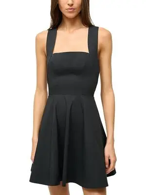 Staud Teresa Mini Dress - Black
