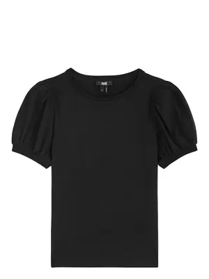 Paige Cotton T-shirt - Black