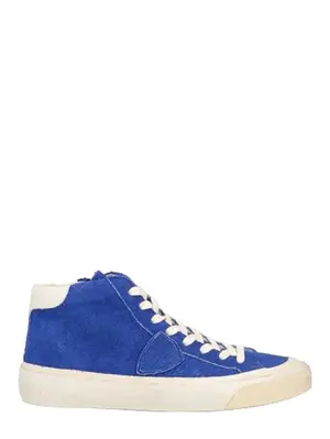 Philippe Model Leather High-top Sneakers - Blue
