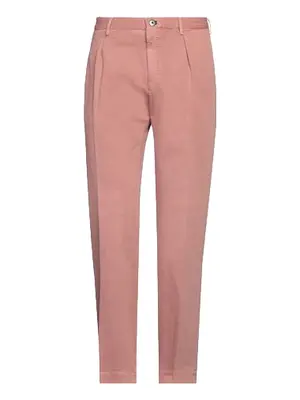 Incotex Pants Antique Rose Size Cotton, Linen, Elastane - Pink