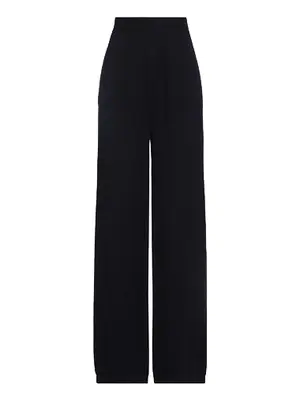 MSGM Wide-leg Knit Pants - Midnight Blue