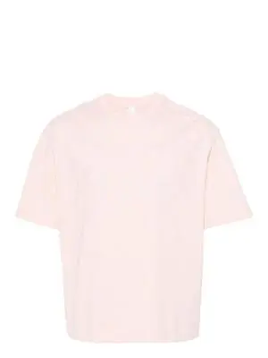 Neil Barrett Thunderbolt-print Cotton T-shirt - Pink