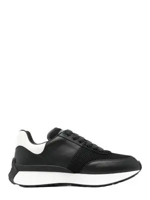 Alexander McQueen Panelled Chunky Sneakers - Black