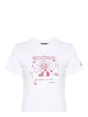 Ottolinger Logo-print T-shirt - White