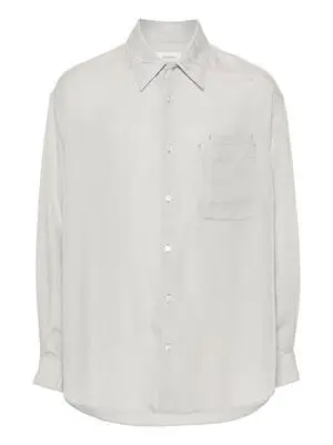 LEMAIRE LEMAIRE Double-pocket Lyocell Shirt
