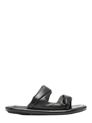 Officine Creative Estens 102 Leather Sandals - Black