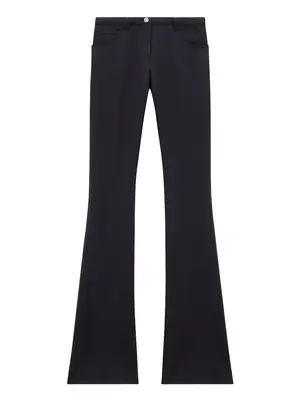 COURREGES Courrèges Relax Twill Bootcut Trousers
