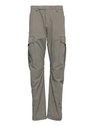 PRIVATE STOCK LABS Patrick Cotton Cargo Trousers - Grey
