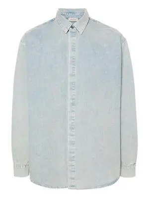 Fear Of God Classic-collar Denim Shirt - Blue