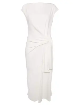 GOEN.J Goen.J Knot-Detail Cotton-Jersey Midi Dress
