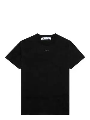 Off-White Rubber Arrow Slim Tee - Black