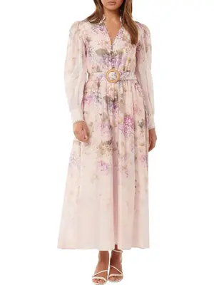EVER NEW Ever New Peyton Belted Maxi Dress Warrantina Floral