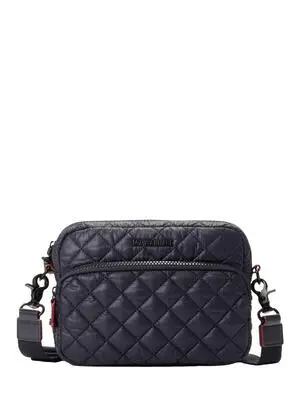 Mz Wallace Small Metro Quilted Camera Bag - Black