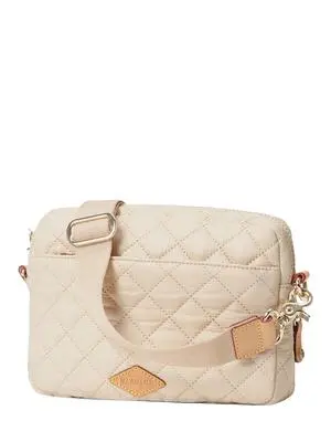 Mz Wallace Small Metro Quilted Camera Bag - Buff 2