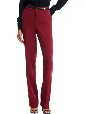 Cinq À Sept Kerry Straight Leg Pants - Wineberry