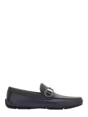 FERRAGAMO Gancini Ornament Driver Blue