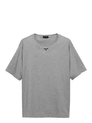 Prada Cotton T-hirt - Grey