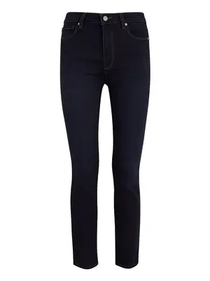 Paige Hoxton Ankle Skinny Jeans - Dark Blue