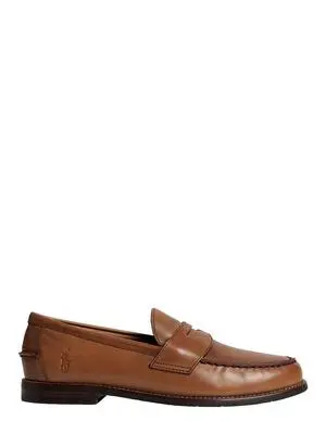 Polo Ralph Lauren Leather Penny Loafers Brown