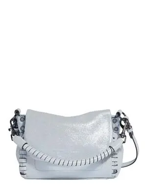 AIMEE Mini Zen Leather Crossbody Bag - Mystic Metallic