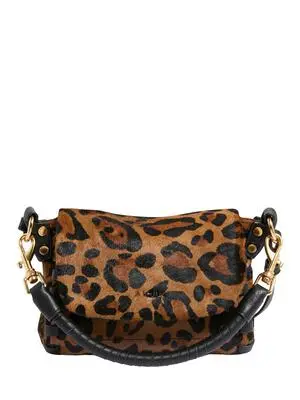 AIMEE Mini Zen Leather Crossbody Bag - Wildcat Haircalf