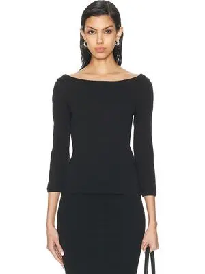 FLORE FLORE Steffi Tee - Black