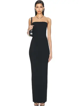 Eterne Tube Maxi Dress - Black