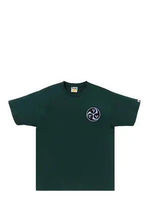 A BATHING APE Japan Culture Mitsudomoe Tee - Green