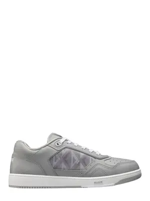 Dior B27 Leather Sneakers - Gray