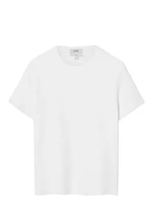 COS Slim Ribbed Cotton T-shirt