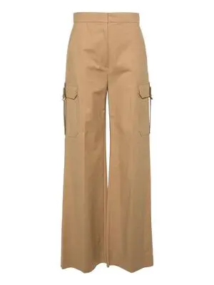 MAX MARA Max Mara Edda High-Waisted Cargo Trousers