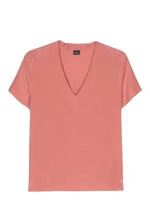 FAY V-neck Blouse - Pink