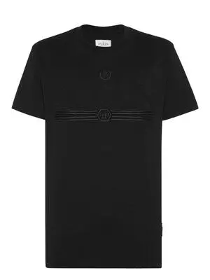 Philipp Plein Logo-print Cotton T-shirt - Black