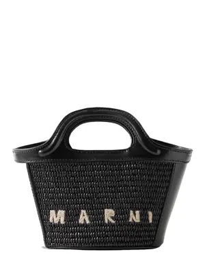 Marni Tropicalia Micro Tote - Black