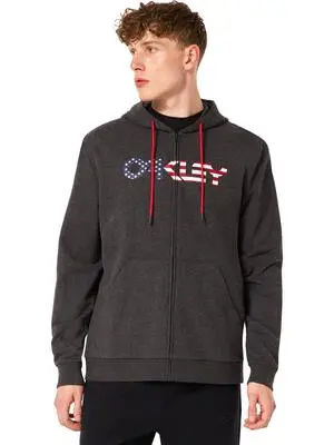 Oakley Teddy Full Zip Hoodie - Gray
