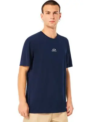 Oakley Men's Bark New Short Sleeve Navy